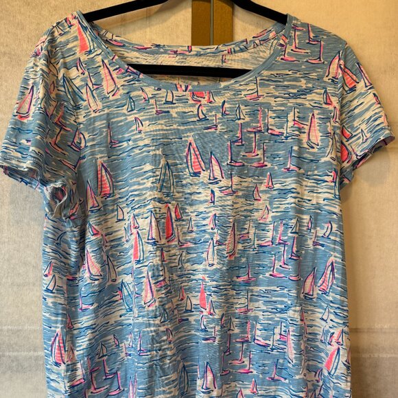 Lilly Pulitzer Sailboat Print